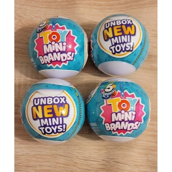 ZURU | Toys | Zuru Series One 5 Surprise Toy Mini Brands Surprise Balls ...